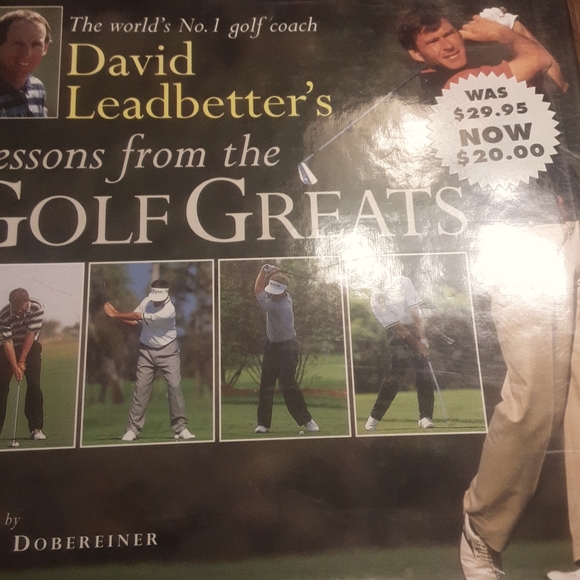 Harper Collins | Other | Lessons From The Golf Greats By David ...